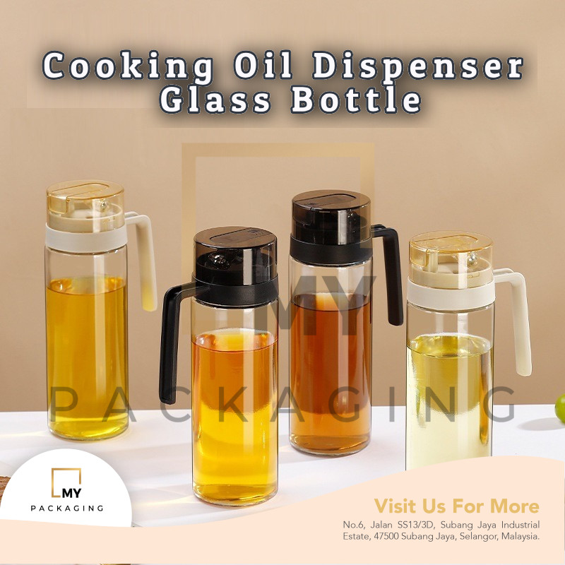 600ML Cooking Oil Dispenser Glass Bottle - My Packaging Sdn Bhd