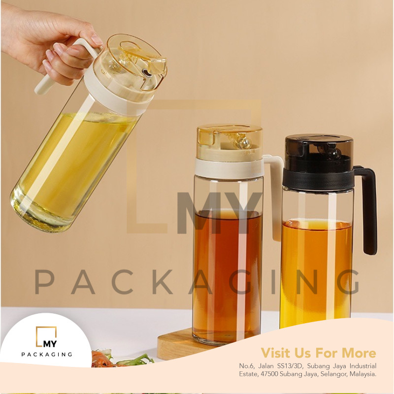 600ML Cooking Oil Dispenser Glass Bottle - My Packaging Sdn Bhd