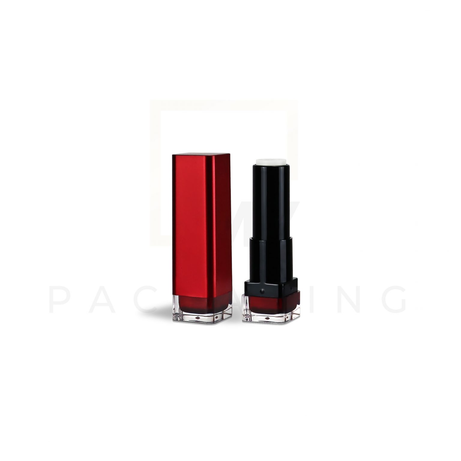 LIPSTICK CASING SQUARE-RED
