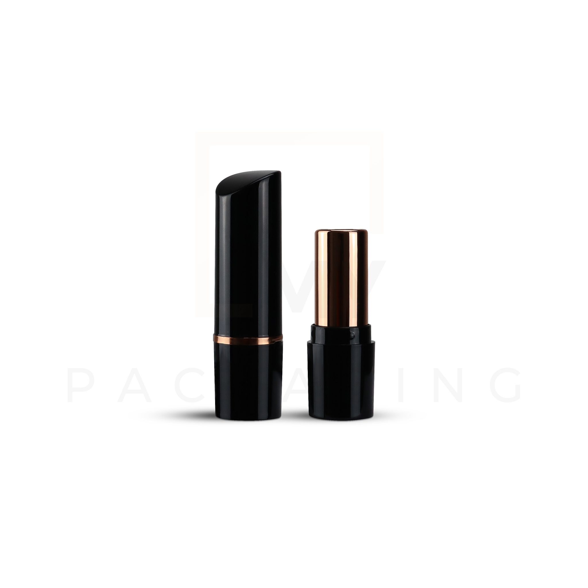 LIPSTICK CASING ROUND-BLACK