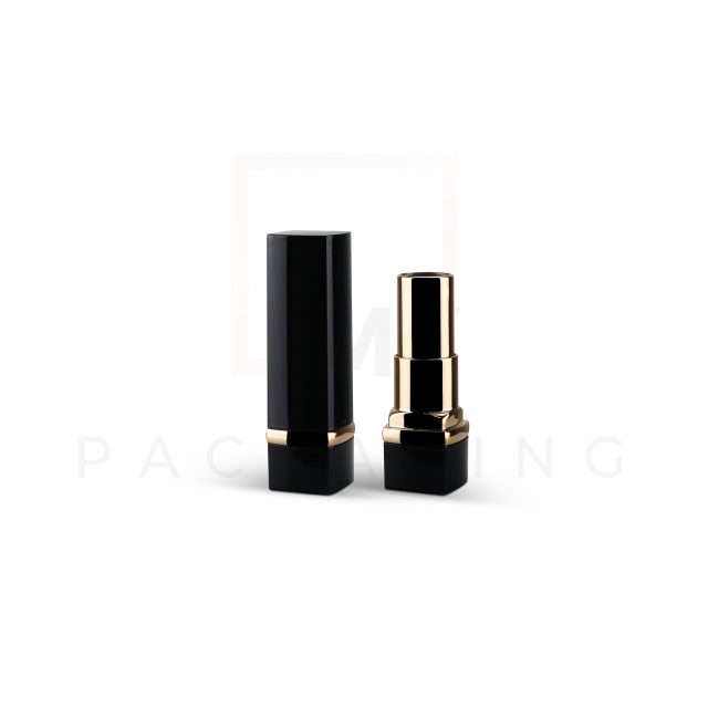 LIPSTICK CASING SQUARE-BLACK - My Packaging Sdn Bhd