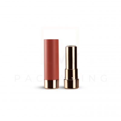 LIPSTICK CASING ROUND-ORANGE