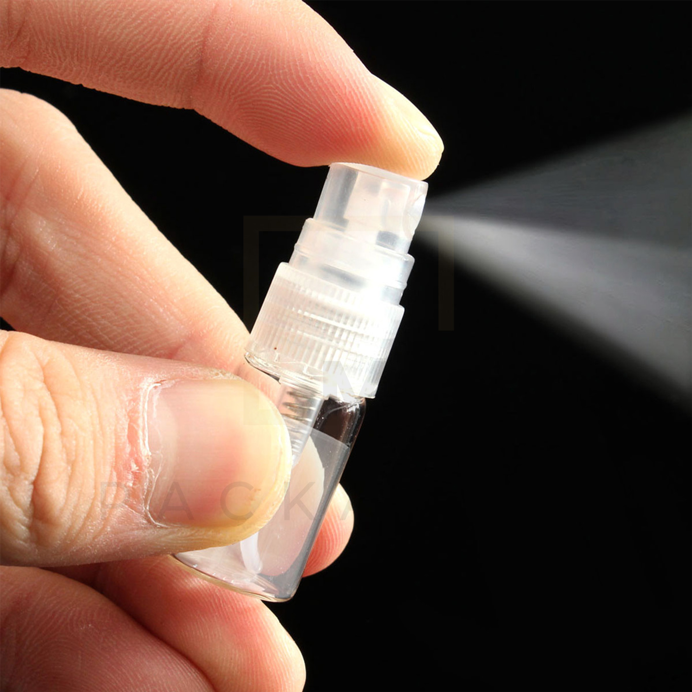 THIN GLASS AMBER + SPRAY - FOR FACE CARE / SERUM / ESSENTIAL OIL ...